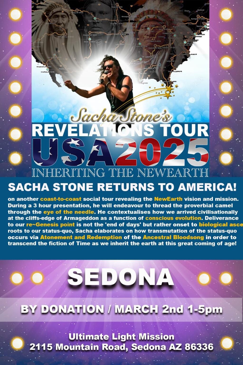 Revelations Tour - Sacha Stone